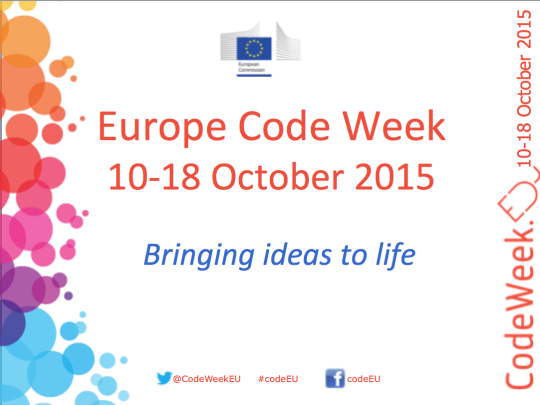 EU Code week presentation: What is it? How it all begun? | Code Week