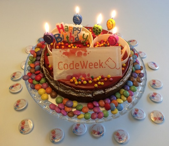 Happy 5th birthday EU Code Week 7-22 October 2017! | Code Week