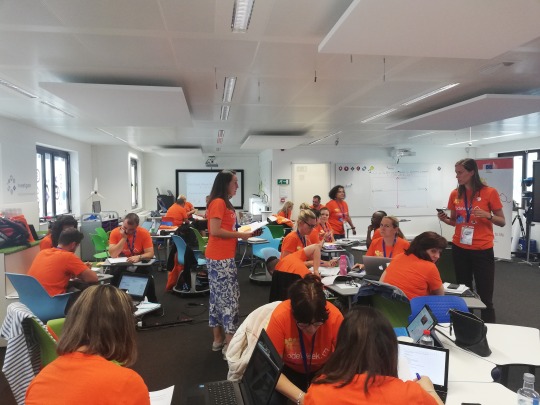 Day 1 of the EU Code Week Pilot Summer School: | Code Week