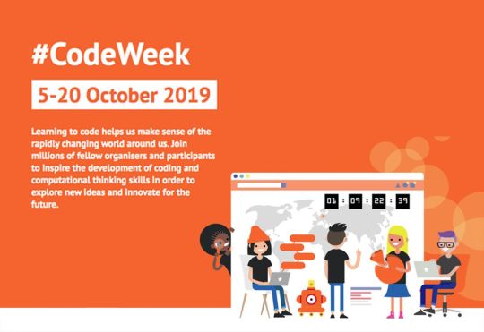 EU Code Week 2019 brings coding and tech skills to millions of Europeans | Code Week