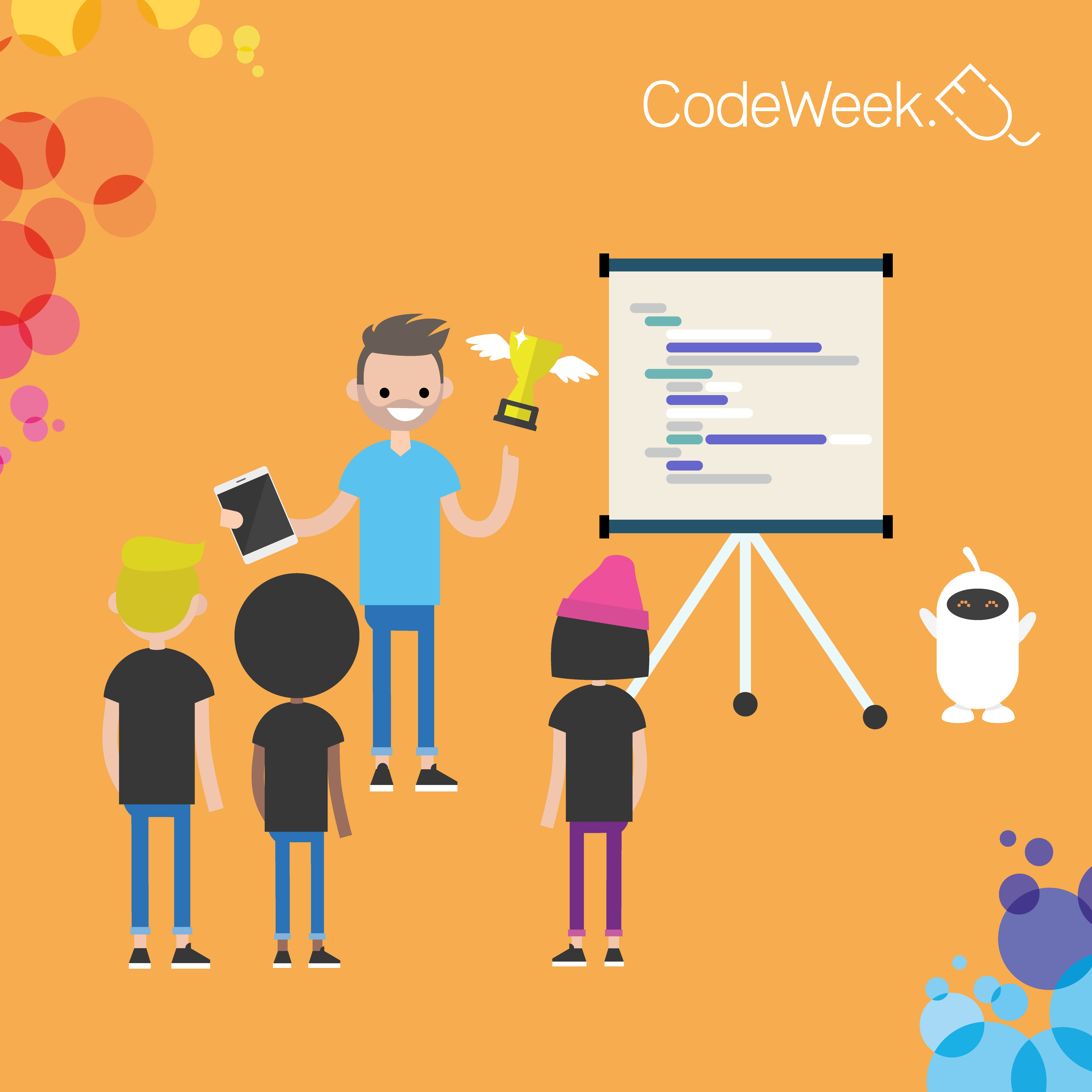 My first experience with the CodeWeek4All Challenge | Code Week