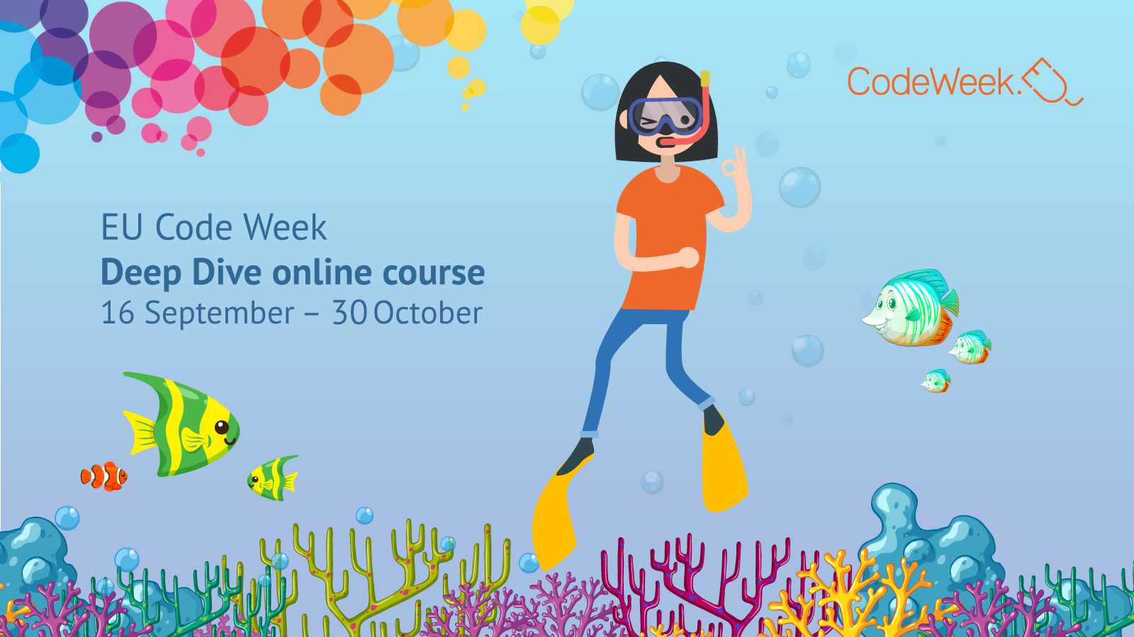 Brining coding into the classroom: EU Code Week Deep Dive online course ...