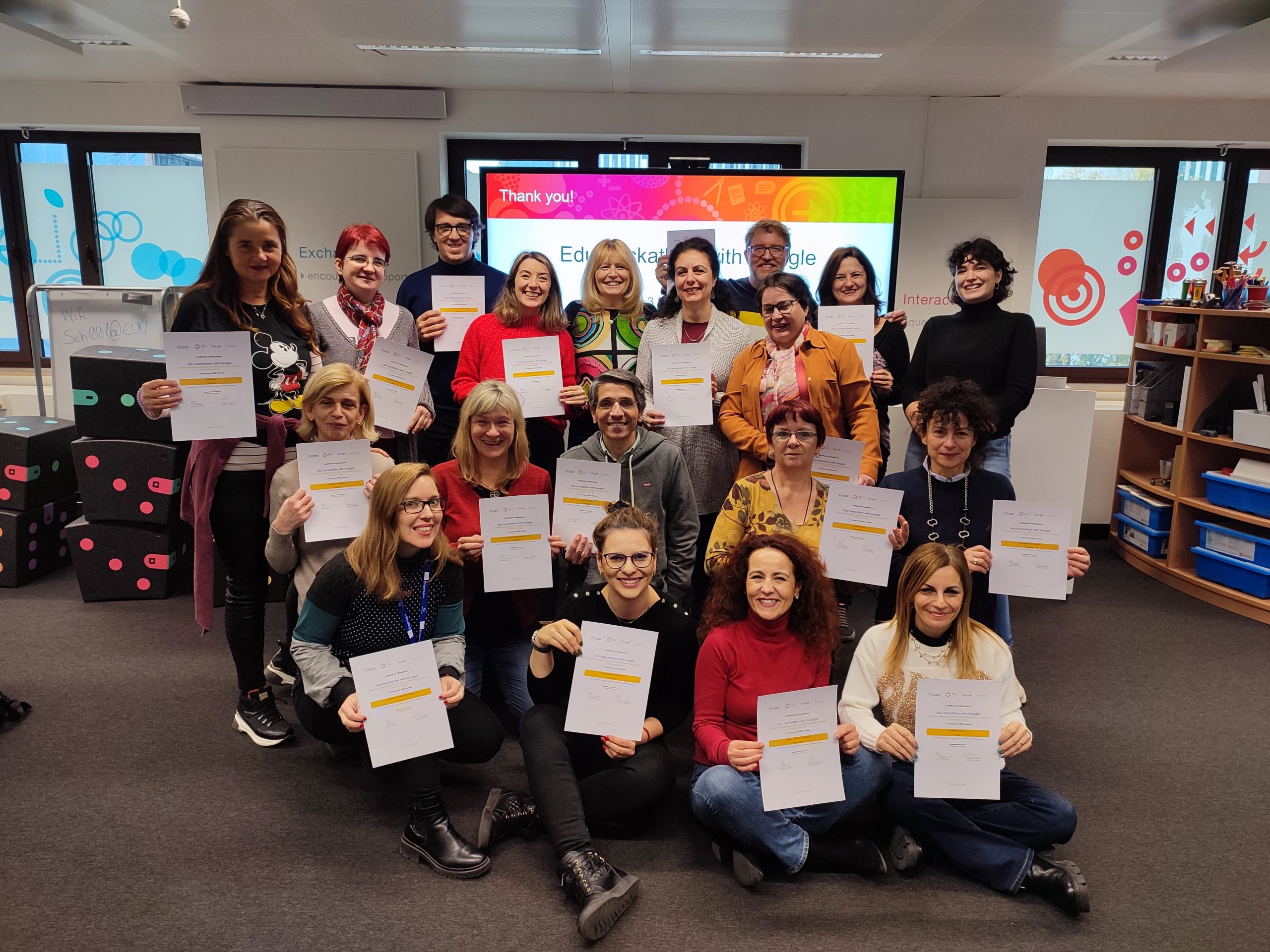 Edu-hackathon with Google in collaboration with Code Week | Code Week