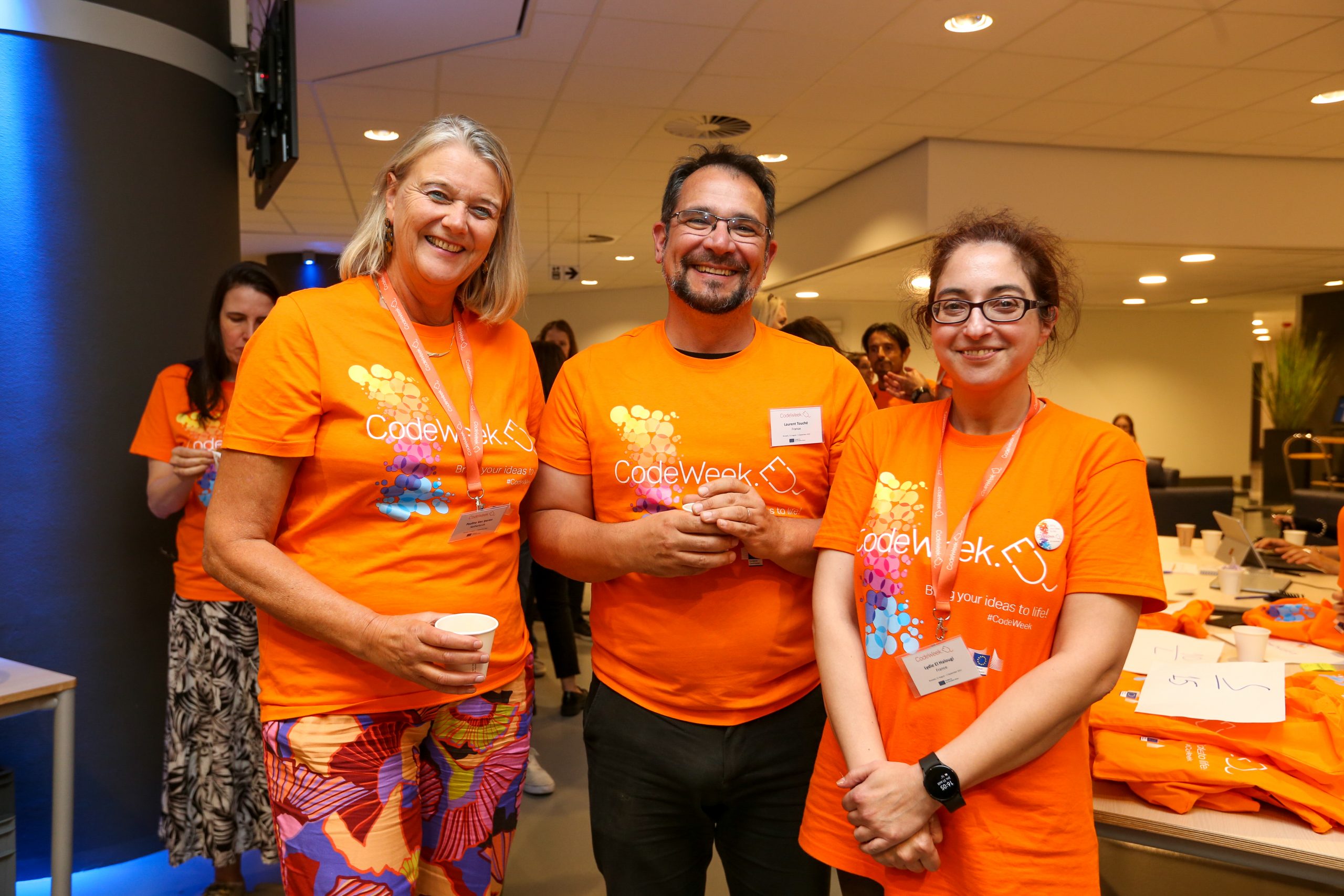 Unleash Your Creativity: DIY EU Code Week T-Shirts and Stickers! | Code ...