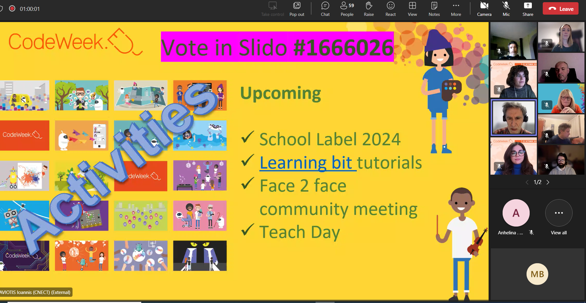 EU Code Week Community meets online! | Code Week