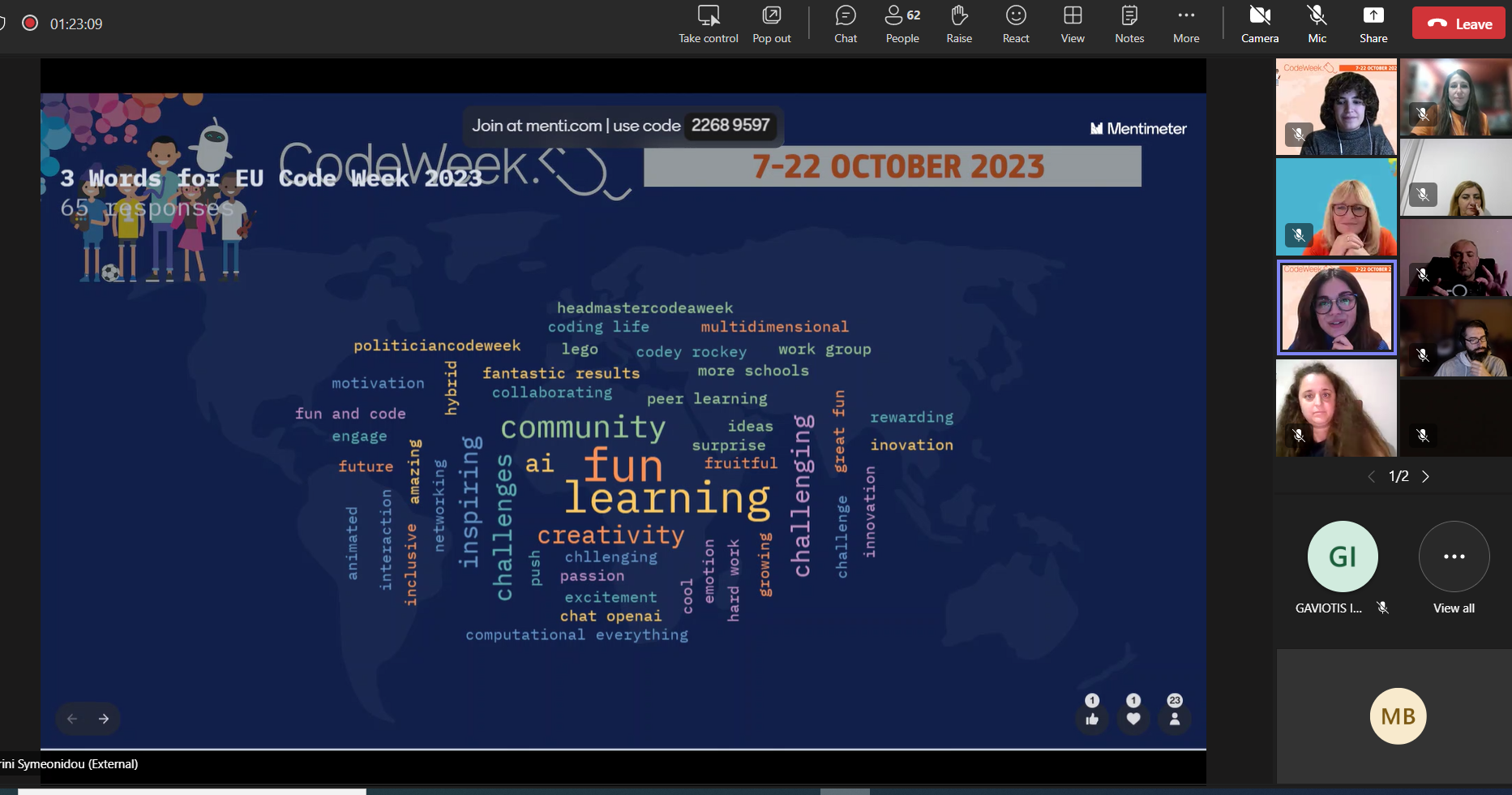 EU Code Week Community meets online! | Code Week