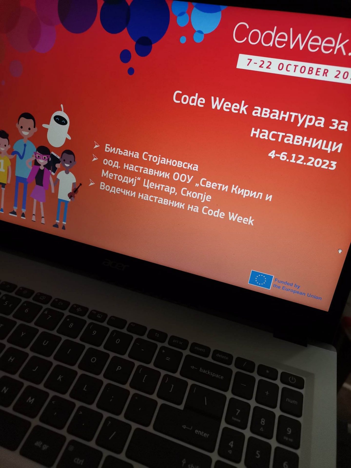 EU Code Week Adventure for Educators | Code Week