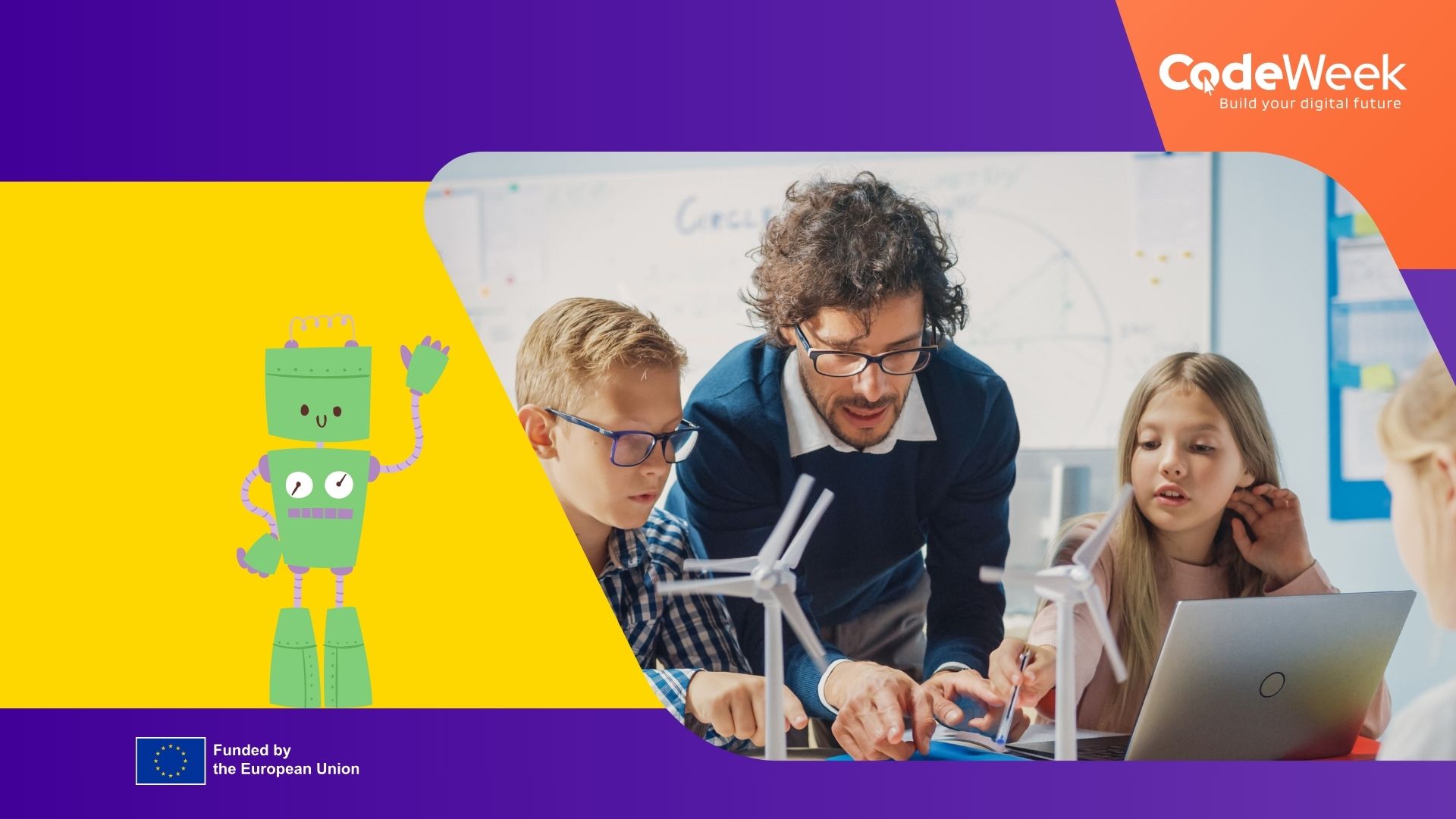 EU Code Week 2025 Programme: Events, Webinars & more