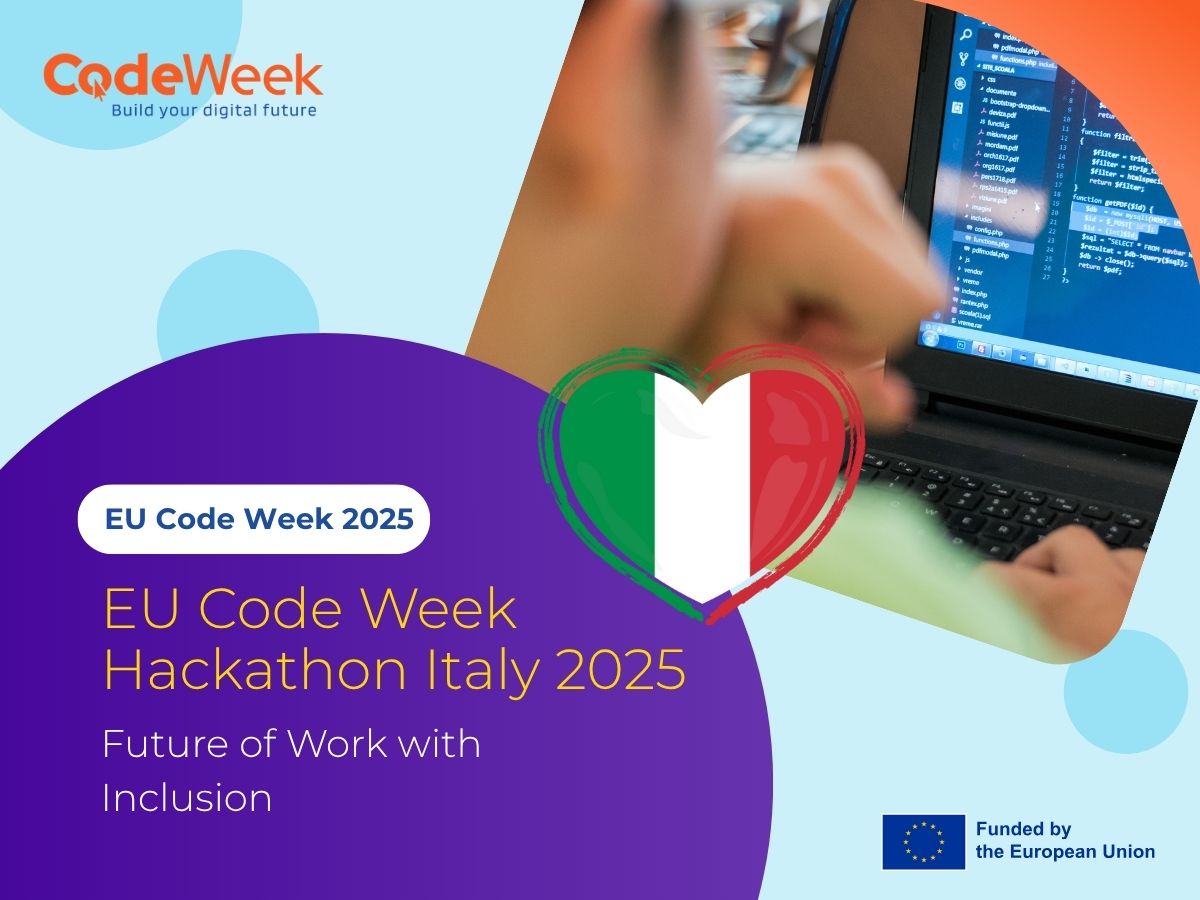 EU Code Week Hackathon Italy 2025 | Future of Work with Inclusion